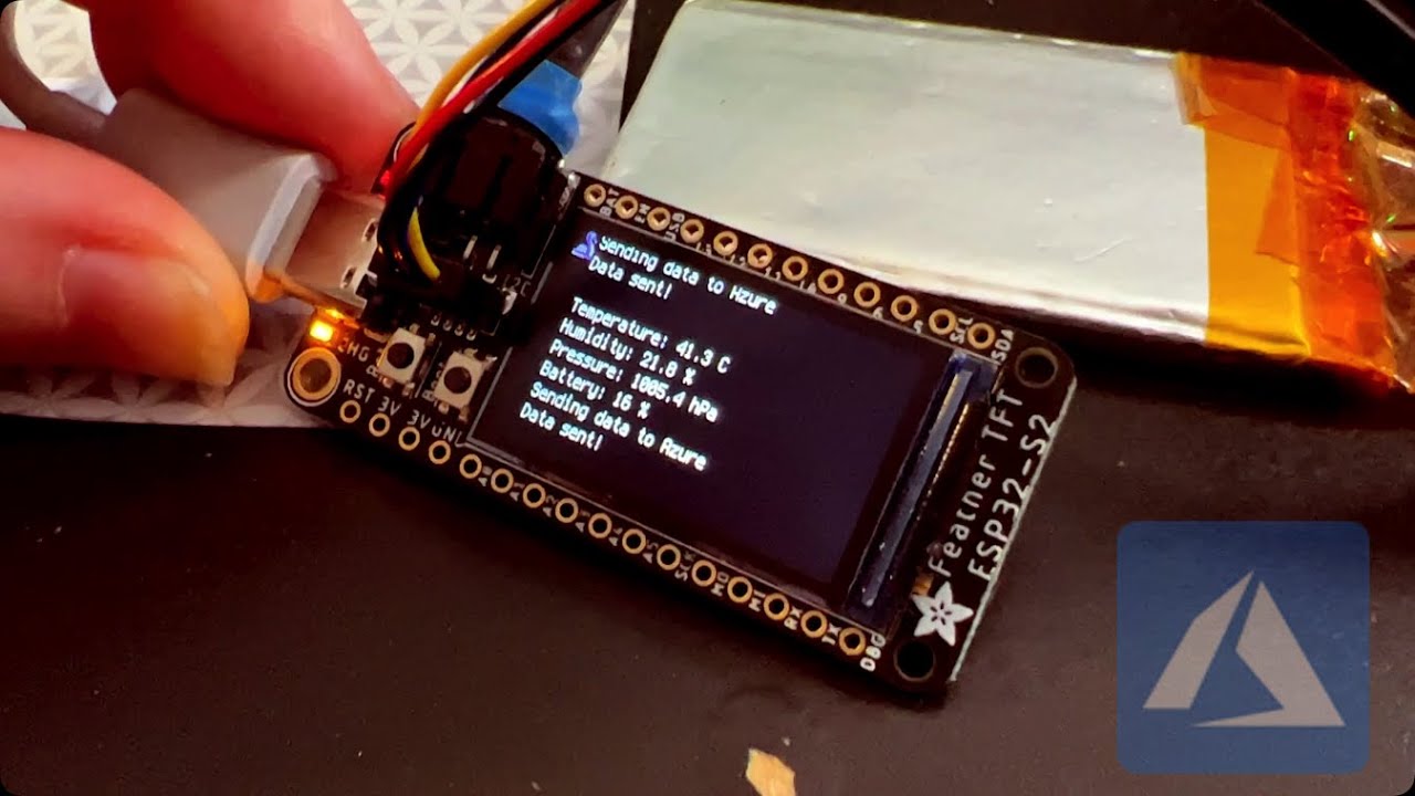 Testing out the CircuitPython Azure library