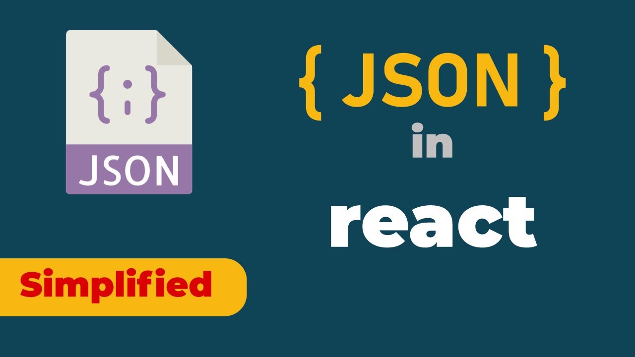 Use JSON in react| Simple way