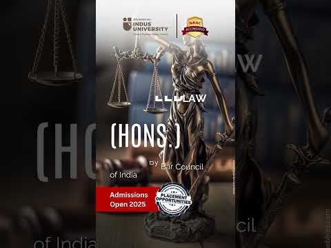 BBA LLB (Hons.) at Indus University | The Perfect Blend of Business & Law
