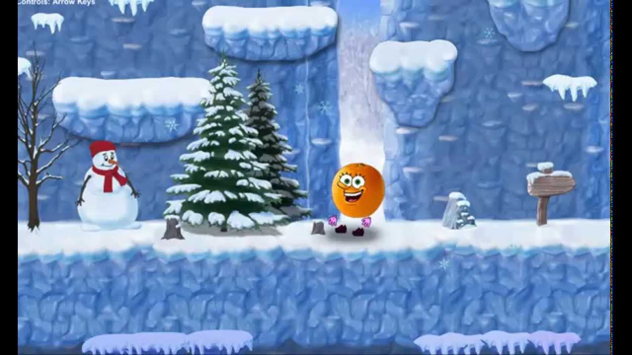 2D Platformer Winter Unity