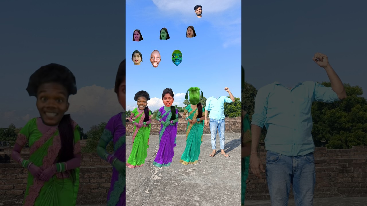 Achu achu achu aunty dancing video vfx magic #shorts #viral