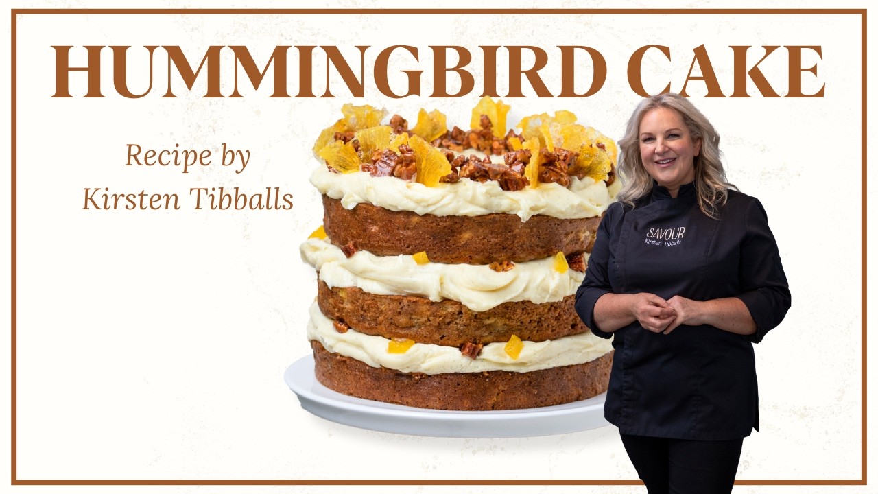 How to Make the Perfect Hummingbird Cake – Full Recipe by Kirsten Tibballs (So Fluffy & So Easy!)