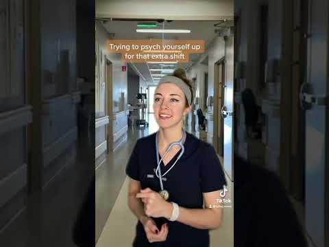 WHEN EVERYONE PICKED UP AN EXTRA SHIFT funny nurse tiktok