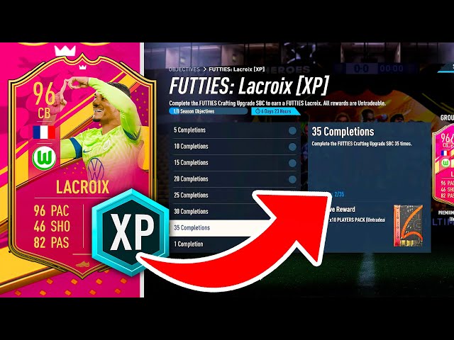 Maxence Lacroix Futties Premium Objective: FIFA 23 Maxence Lacroix ...