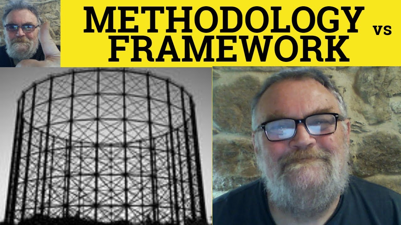 🔵 Methodology vs Framework - Framework or Methodology - Framework Meaning - Methodology Definition