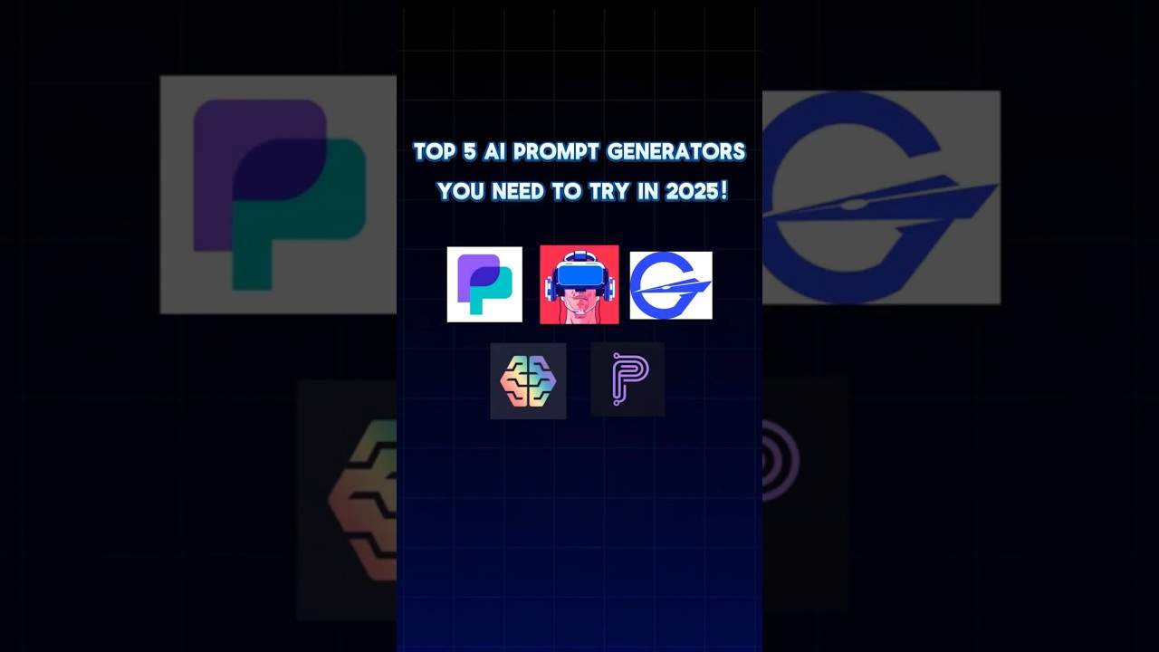 🔥 Top 5 AI Prompt Generators You NEED to Try! 🚀