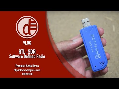 RTL-SDR Software Defined Radio | Vlog – Emanuel Setio Dewo