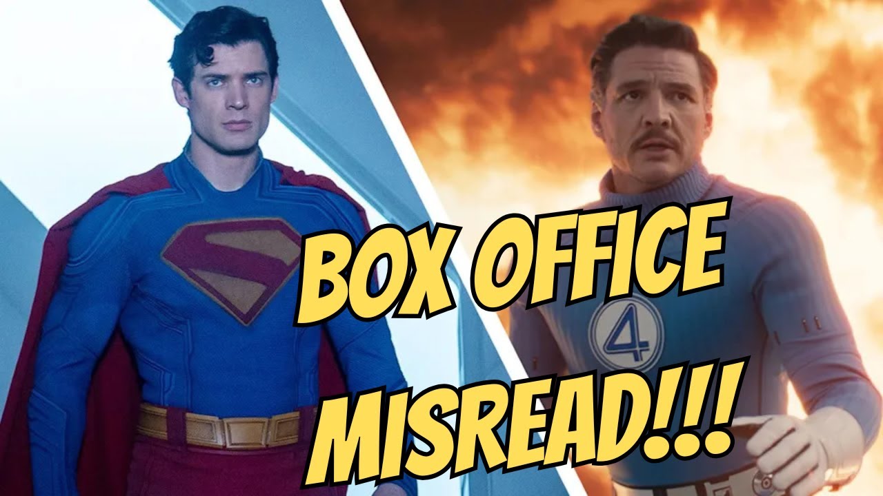 MARVEL and DC COMIC BOOK MOVIES at the Box Office in 2025 (Superman I Fantastic Four I Thunderbolts)