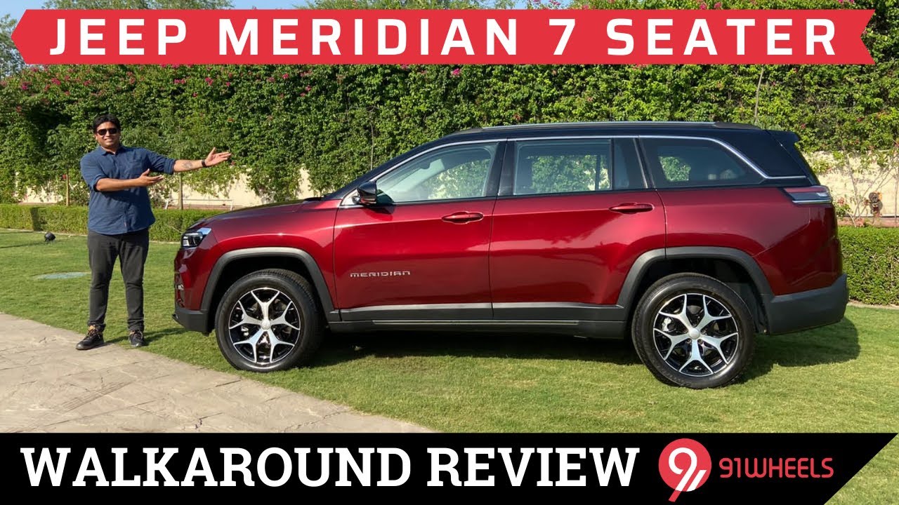 Meet the Jeep Meridian 7 Seater SUV in Our Walkaround Review || Diesel ...