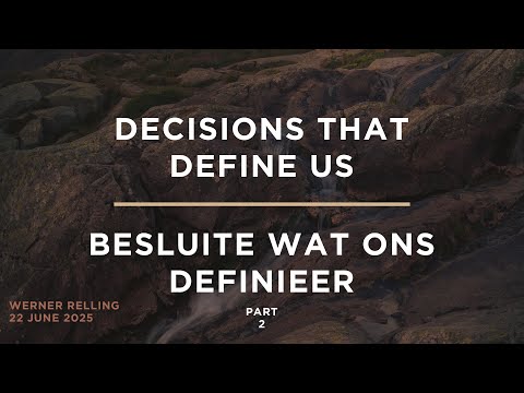 Werner Relling || Decisions That Define Us part2