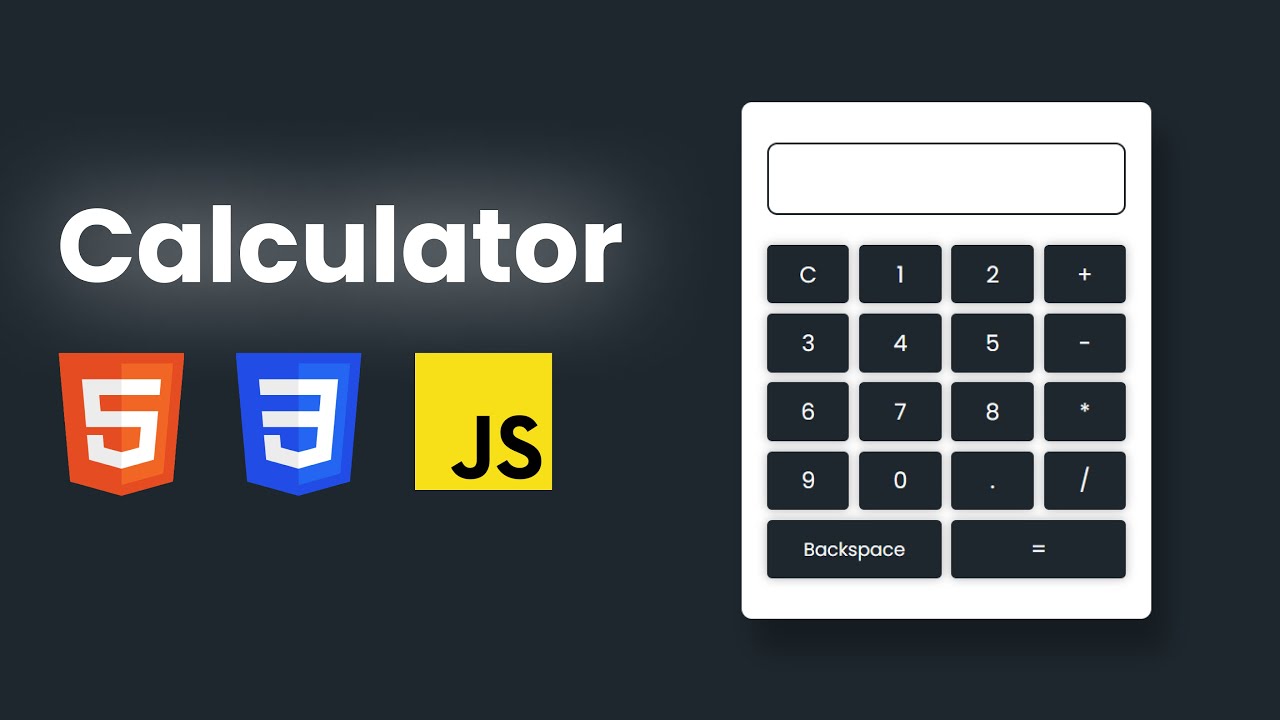 Build A Calculator Using HTML, CSS & JavaScript | #developerhub @DeveloperHub1