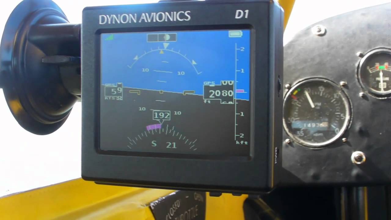 Dynon Pocket EFIS Flight Trial