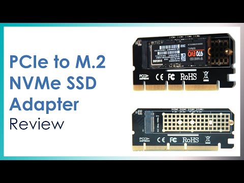 PCIe to M.2 NVMe SSD Adapter Review (LM-311)