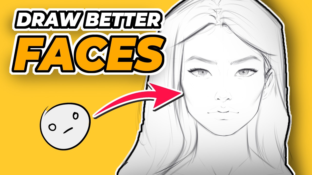 5 BEST TIPS for Drawing BETTER Faces!!