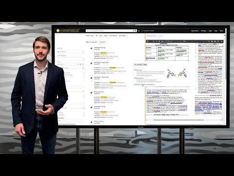 Insight services: Entity recognition - Drug360 Demo | Mindbreeze Video Blog
