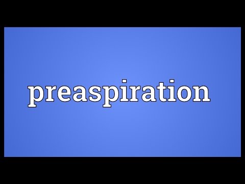 Preaspiration Meaning