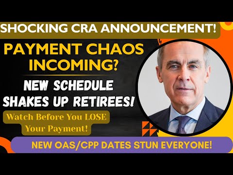 Attention Retirees: CRA Just Changed OAS & CPP Dates – Full Update Inside!
