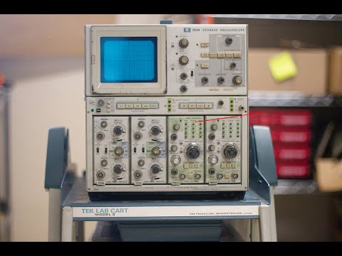 Old School Tektronix Mind Map - 7834 Scope Manual