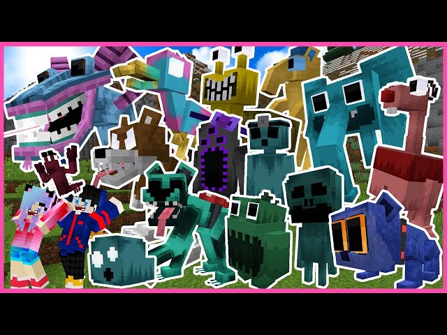 Minecraft Part 1 มายคราฟ Garten of Banban: Anti Devil Mod Minecraft By ...
