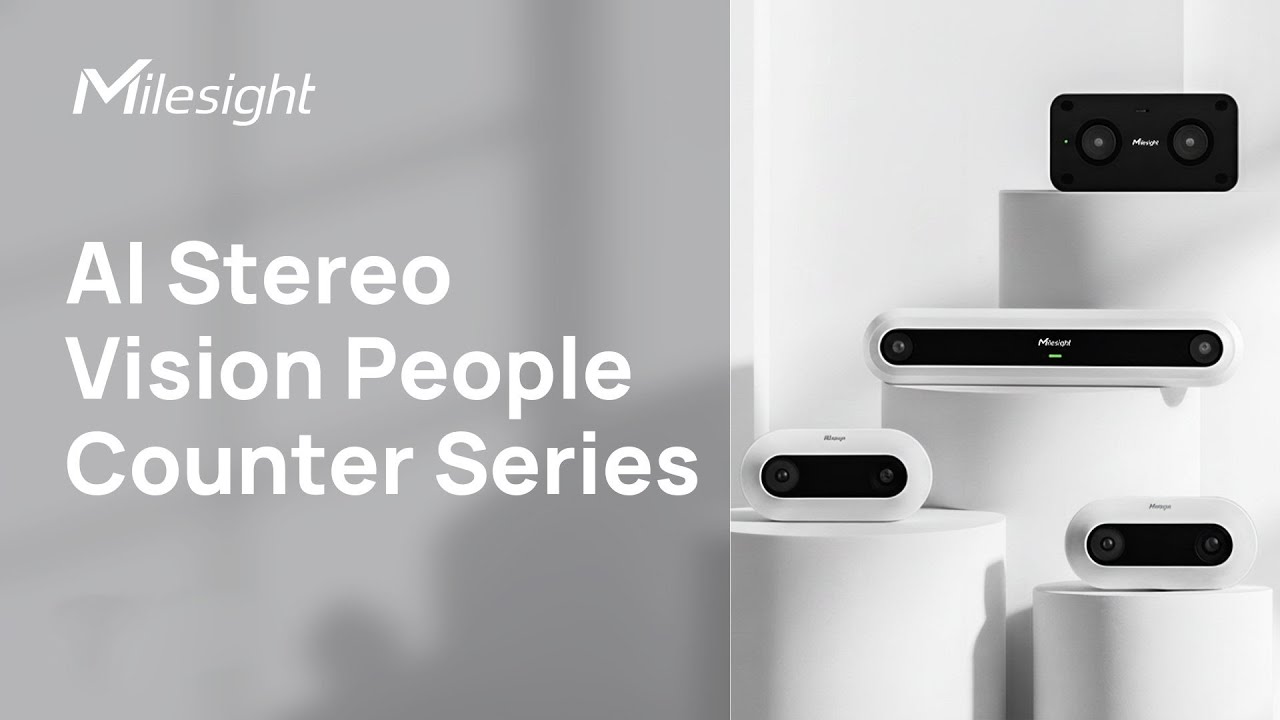 Milesight Stereo Vision People Counting Series – Retail Intelligence