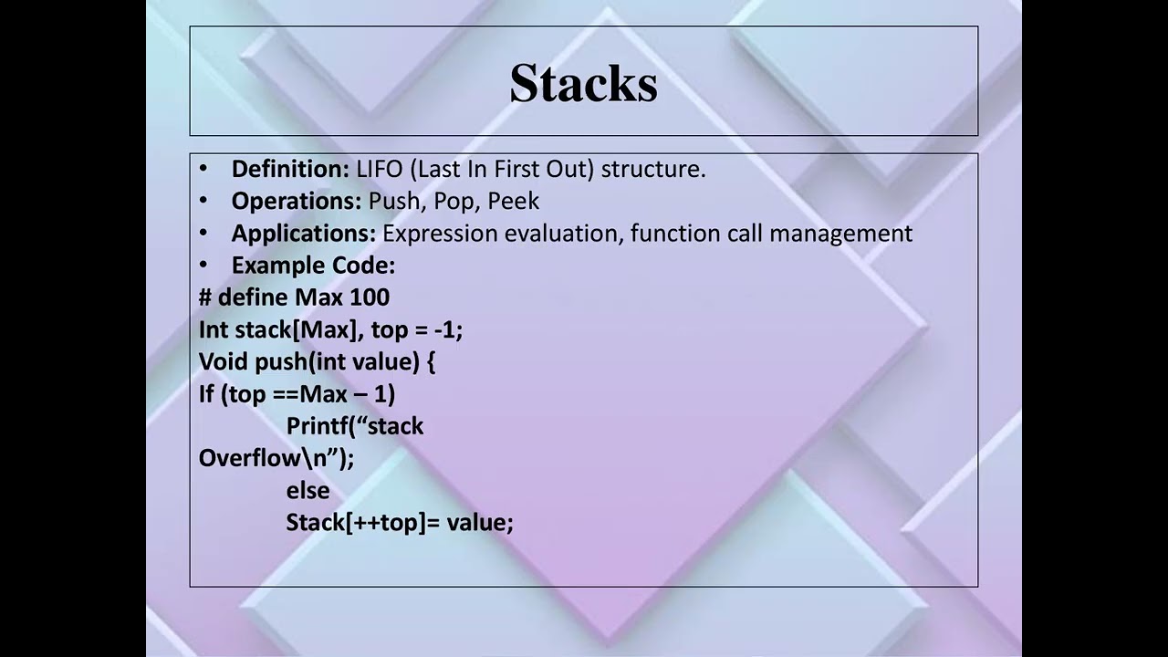 Data Structure and Algorithm in c ppt presentation slides