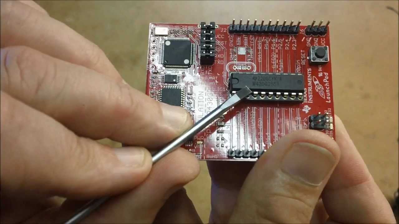 The MSP430 Launchpad Board