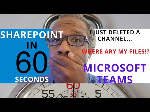 Microsoft Teams: How To Access Files From A Deleted Channel