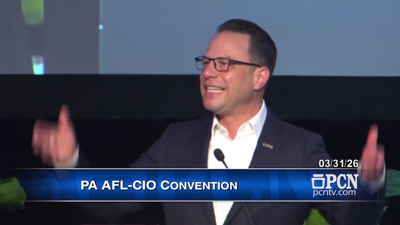PA AFL-CIO Convention with Gov. Josh Shapiro (03/31/26)