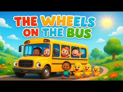 Wheels on the Bus – Learning Classic Nursery Rhyme for Kids