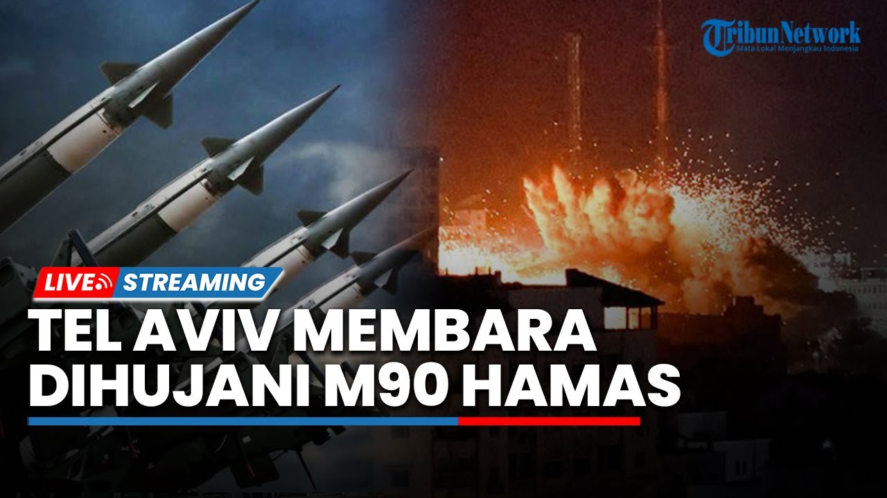 Tel Aviv Membara Dihantam Rudal M90 Seberat 250 Kg Sebabkan Kebakaran ...