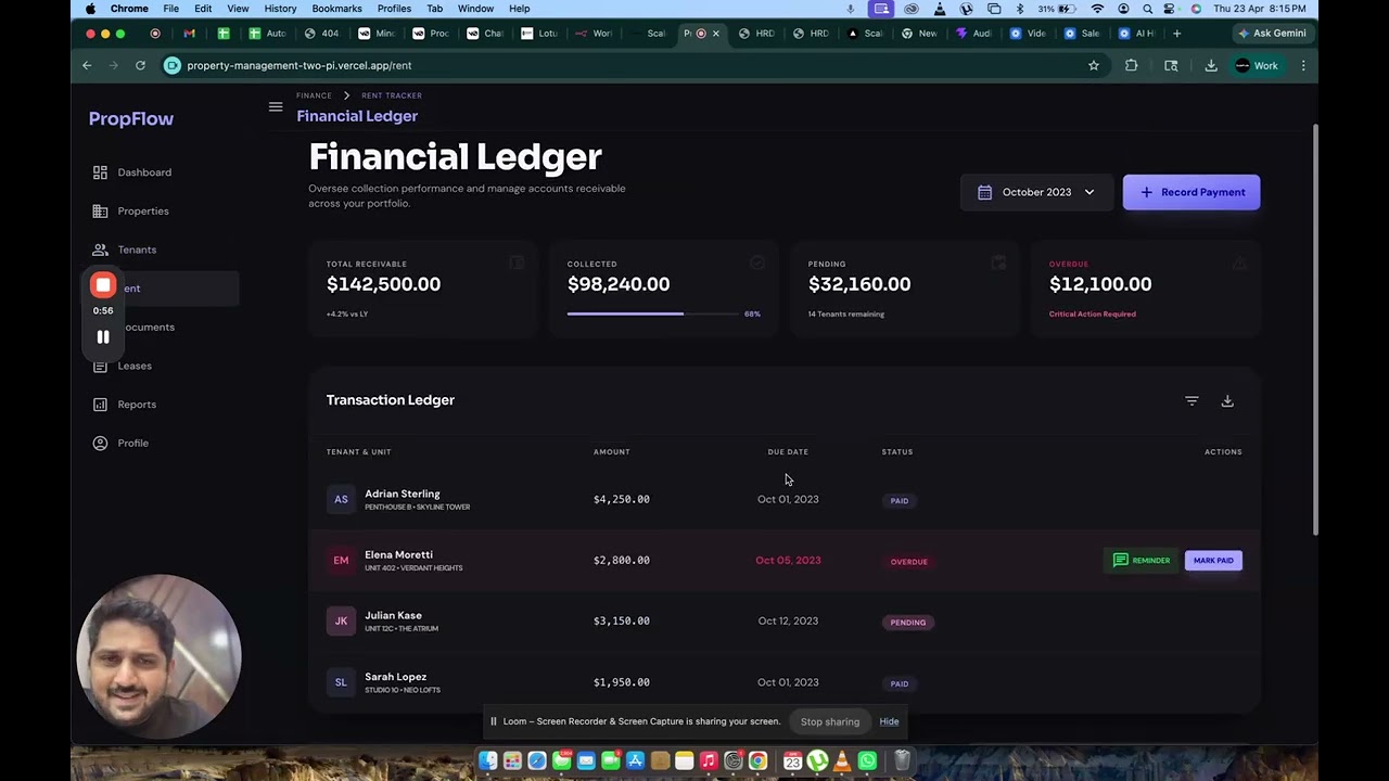 PropFlow Automates Rent Reminders and Documents