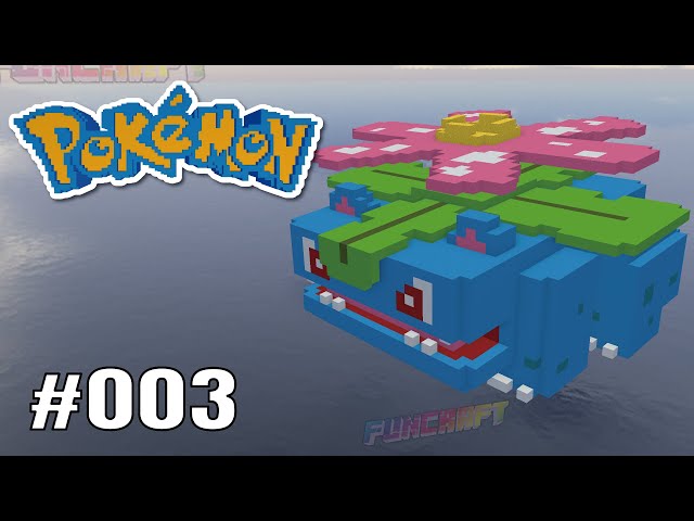 VOXEL Pokemon / Venusaur #003 Minecraft Map