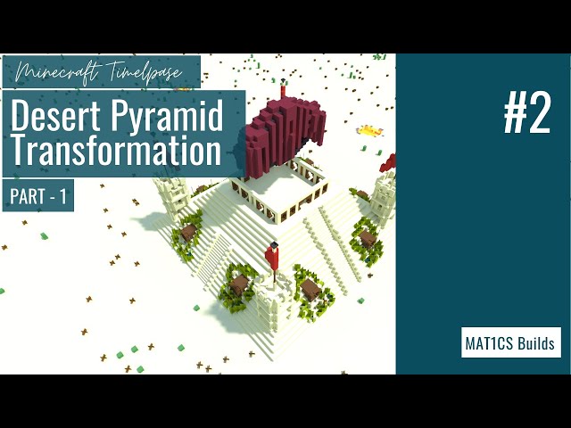 EPIC Desert Pyramid Transformation Minecraft Map