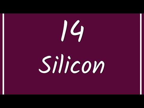 14 Silicon - ELEMENT OF A PERIODIC TABLE