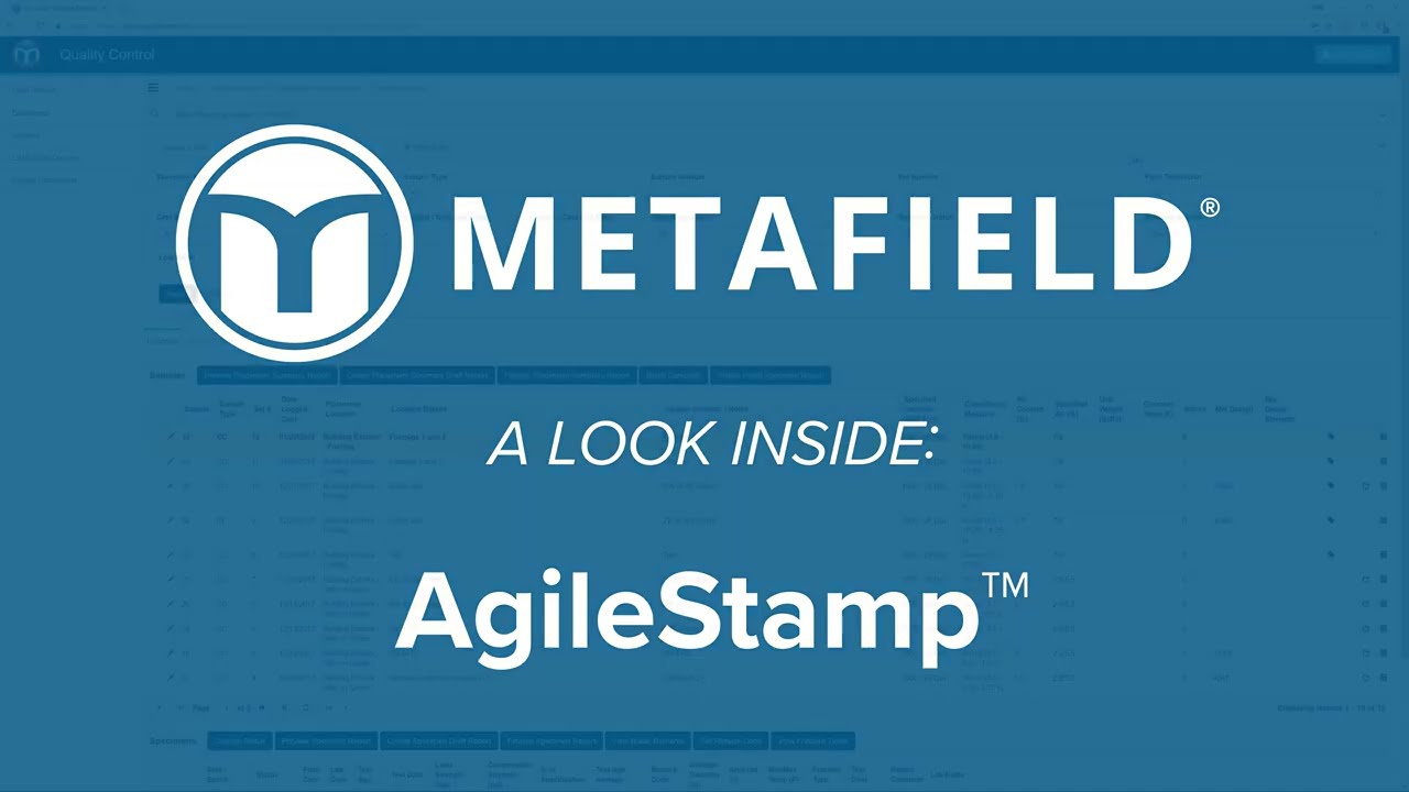 Digital Signatures | MetaField Demo | Construction Materials Testing Software