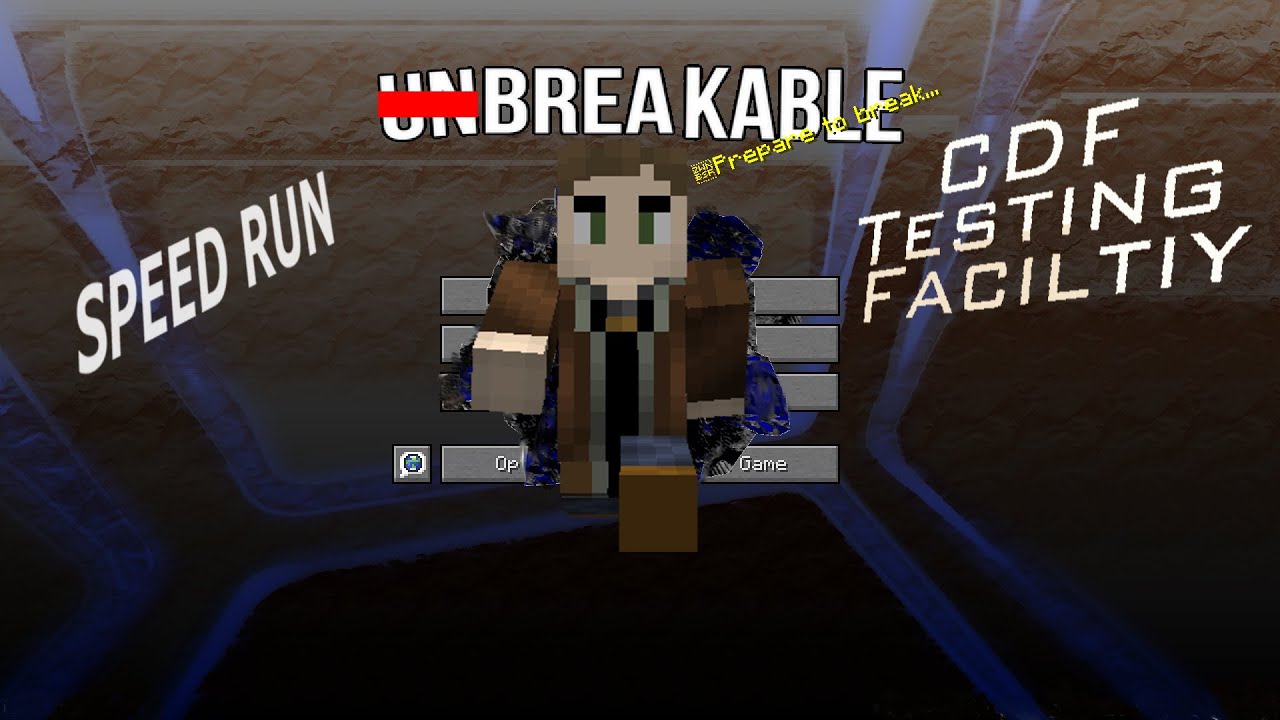Minecraft Simulation - Breakable Speedrun.