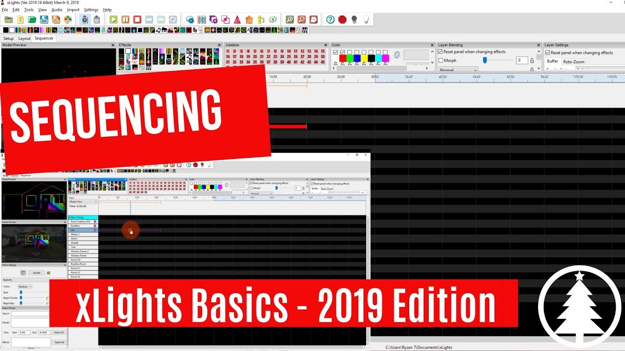 Sequencing Your Display - xLights Quick Start Tutorial - 2019 Edition