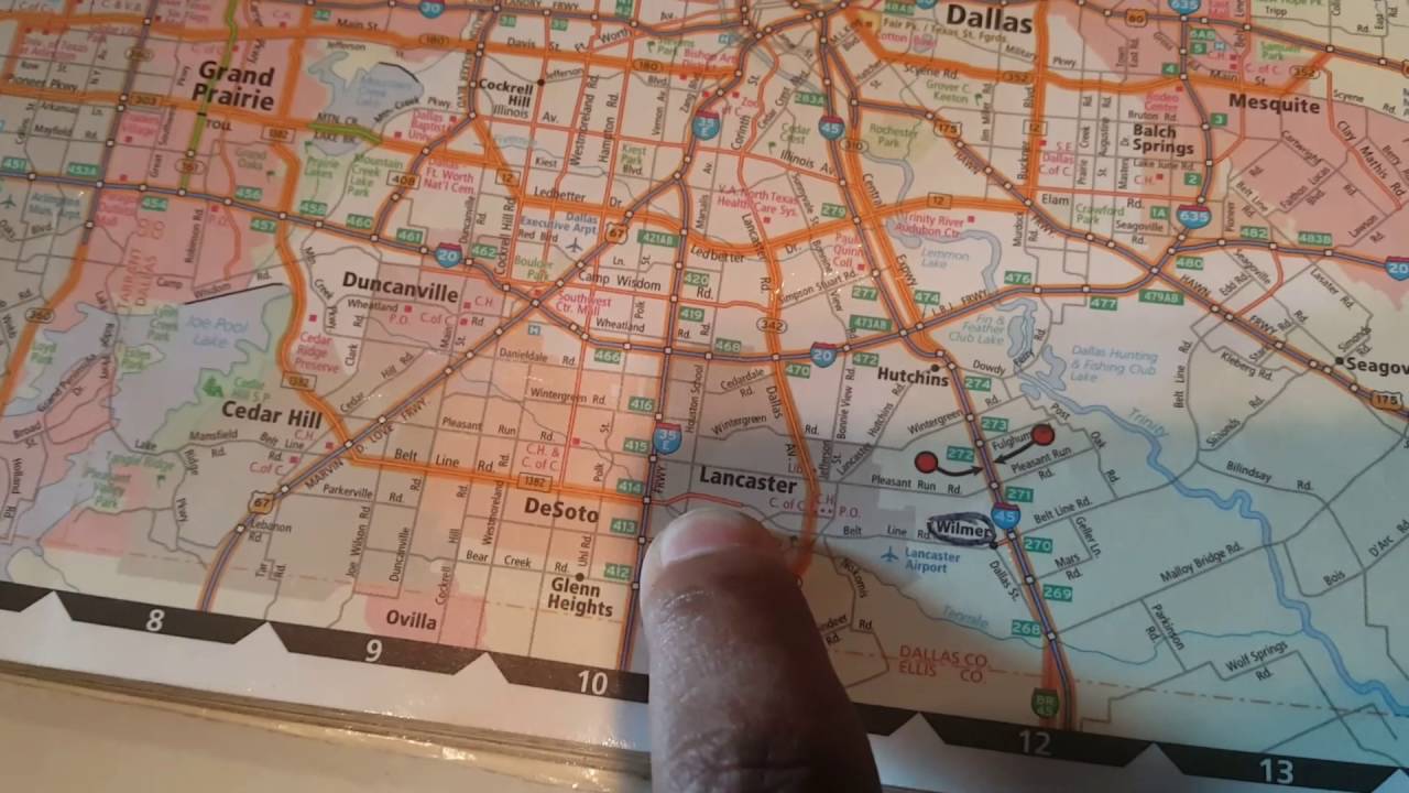 HOW TO READ A TRUCK ROAD ATLAS - TRUCK MAP