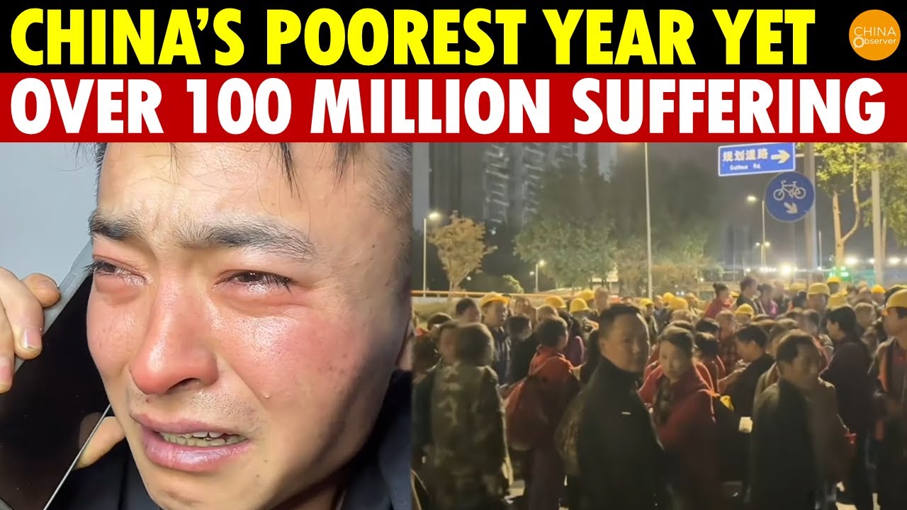 You’ve Never Seen Such a Poor China! 2026 Will Bring the Worst Chinese ...