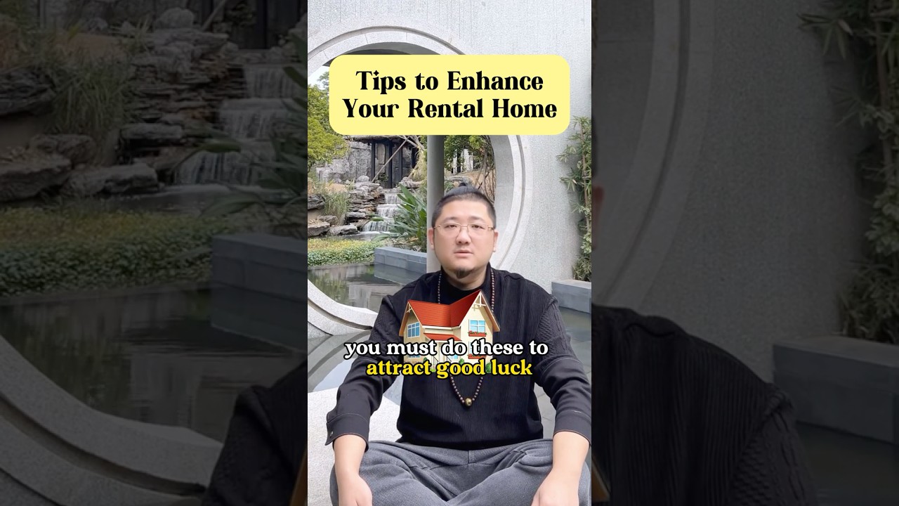 Fengshui Tips after renting a house!#fengshui #energy #lucky #tips #life #daily #home #wealth