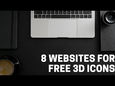 8 websites for free 3D icons | #shorts