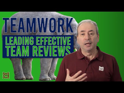 Teamwork: Leading Effective Team Reviews