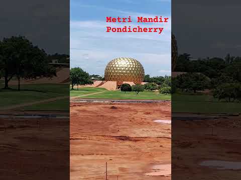 Metri  Mandir pondicherry Aurovile  Ashram #travelvlog #food