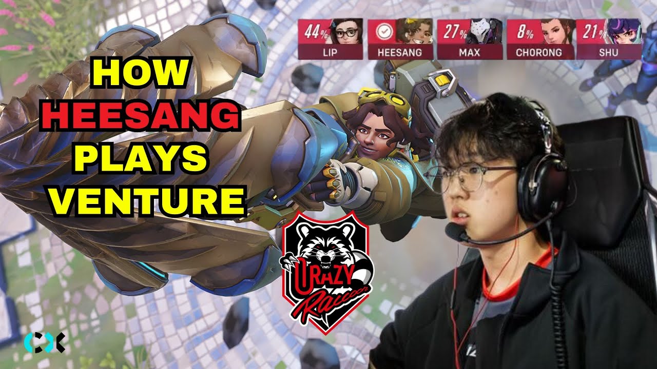 Mastering Venture: A Deep Dive into HeeSang's Gameplay in Overwatch ...