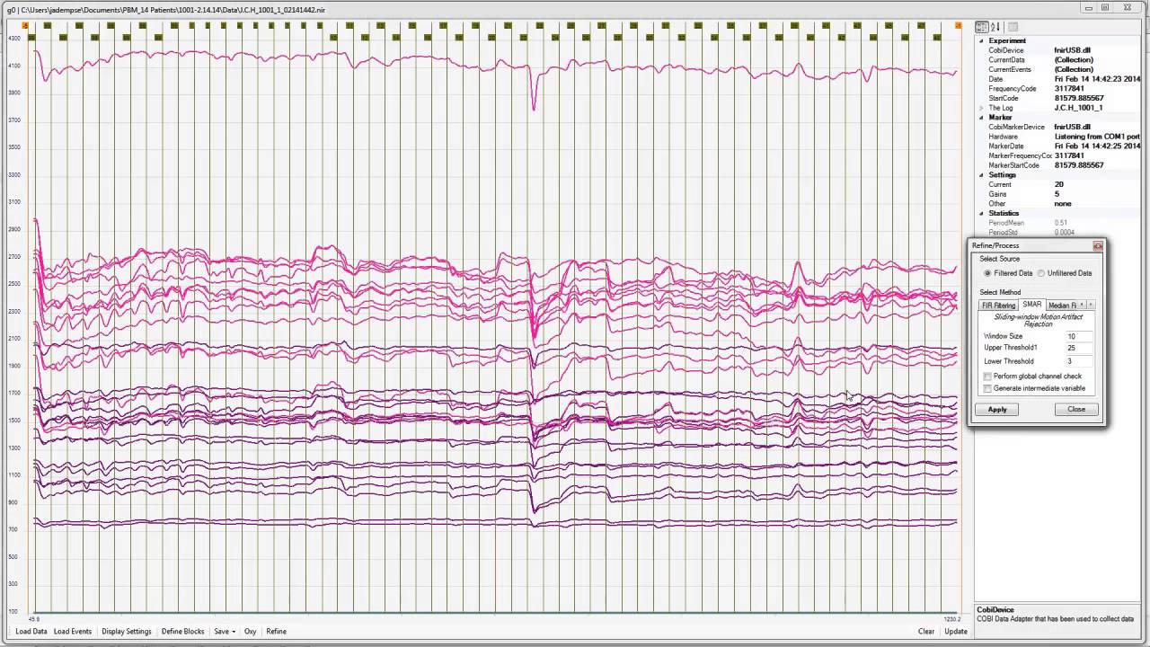 fNIR Data Processing: Video 1