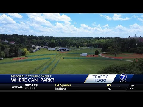 Your guide to parking for Omaha's Memorial Park concert