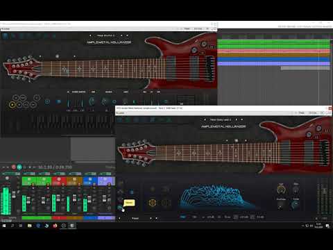 Ample Sound releases Hellrazer 9-String Guitar with Metal Sale - Gearspace