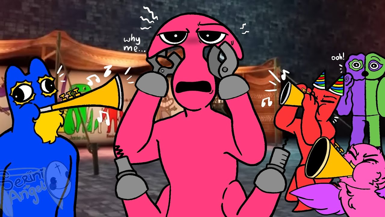 Flumbo & Banban Annoyed Syringeon ?! - Garten Of Banban [ AU ] // Funny Cartoon Animation