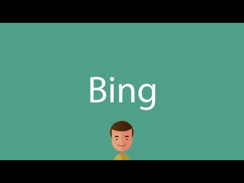 Bing pronunciation