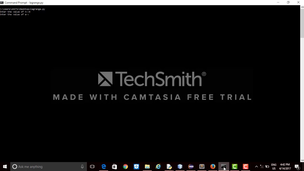 lagrange method in python